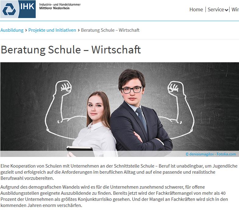 Azubi-Gewinnung durch eine Schulkooperation